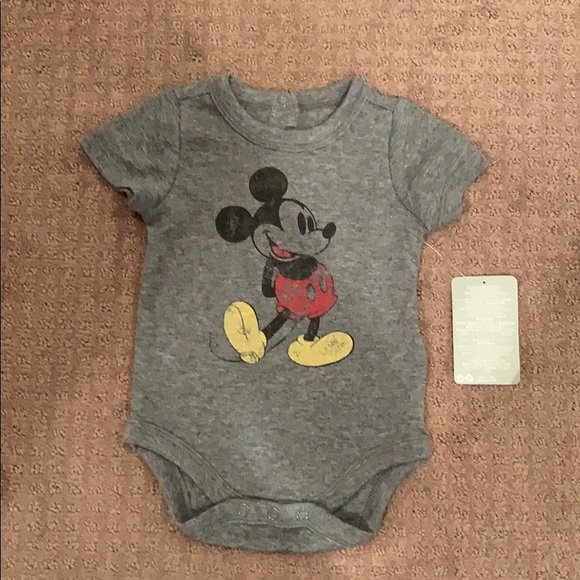 Disney | One Pieces | Disney Mickey Mouse Onesie 69m | Poshmark